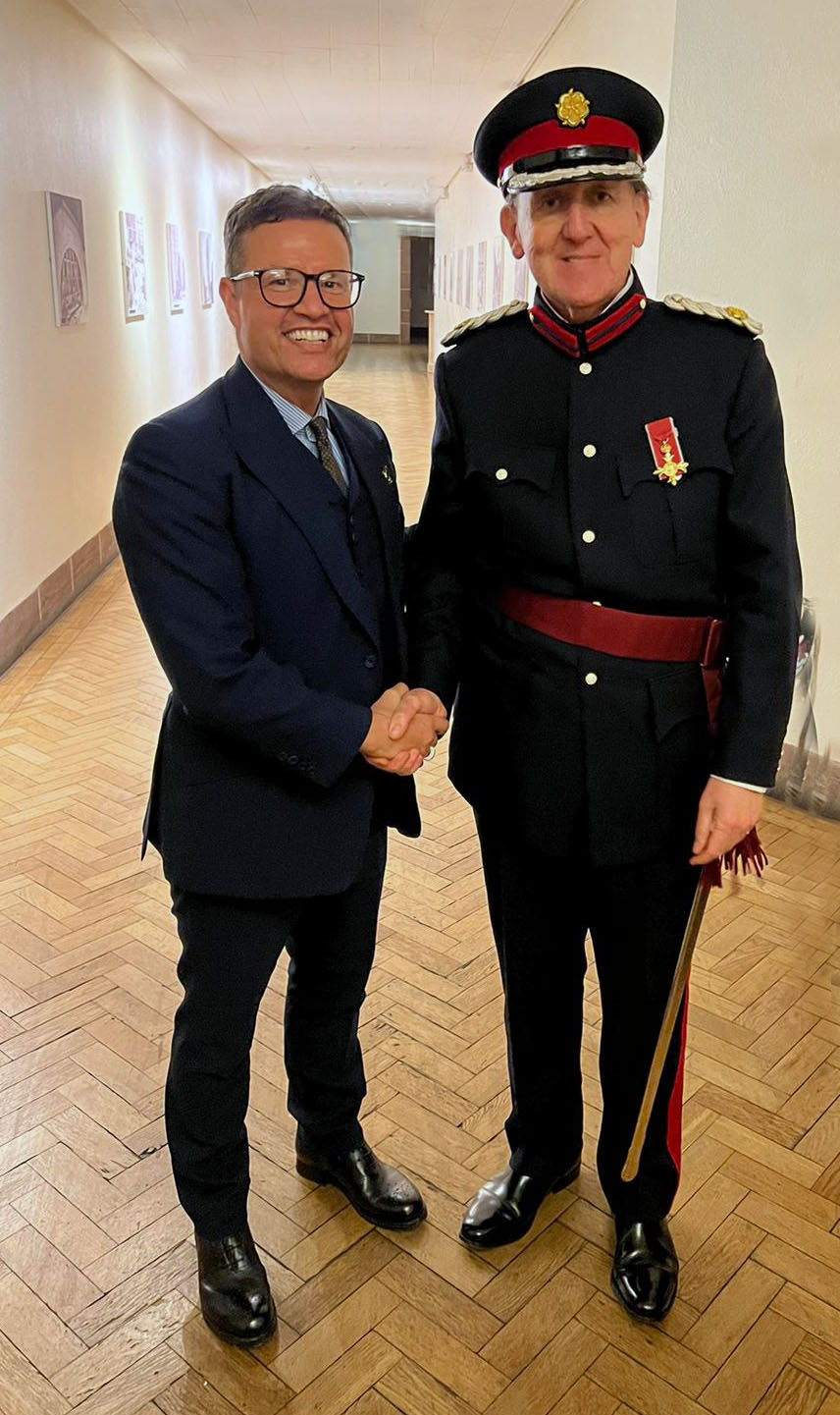 Professor John M. Mohin OBE D.Univ DL - Professor Graham Shapiro